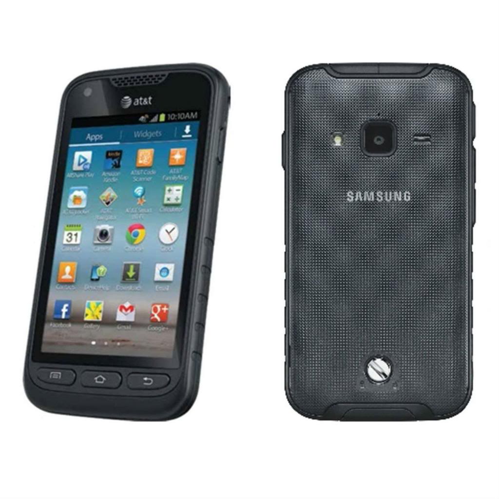 Cellulaire Samsung Usagé (B) Galaxy Rugby Pro I547 8 Go Telus Noir